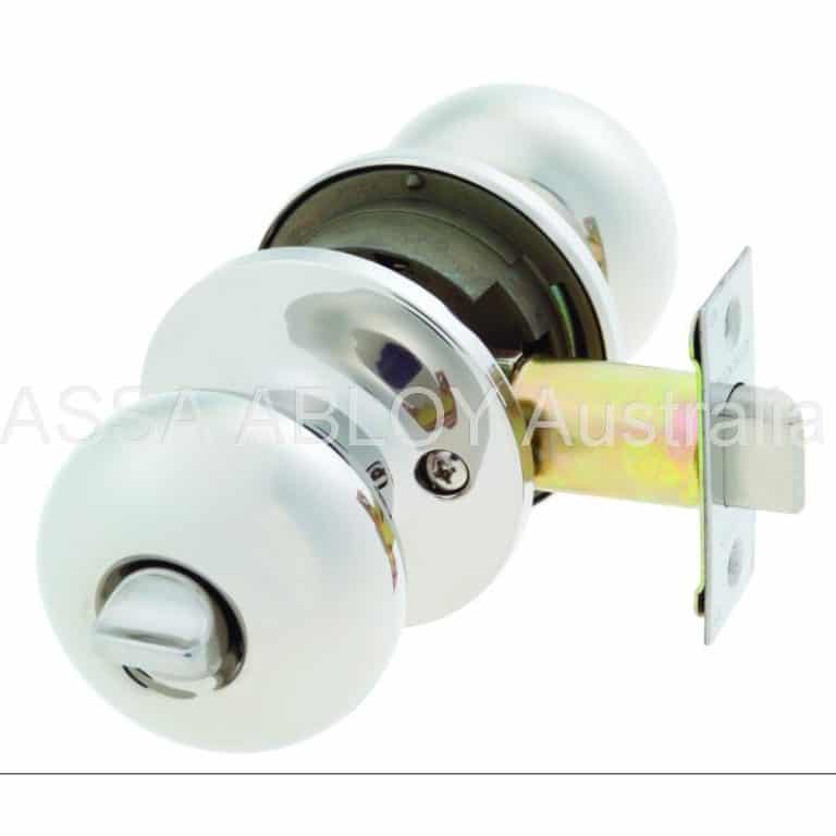 Lockwood Manor Privacy Lock. Polished Stainless Steel. - The Door Store ...